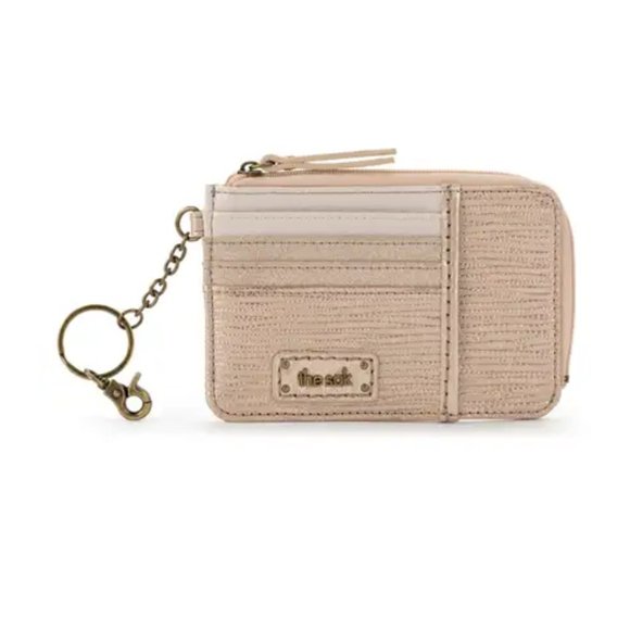 The Sak | Bags | Nwt The Sak Iris Leather Card Wallet Rose Shimmer ...